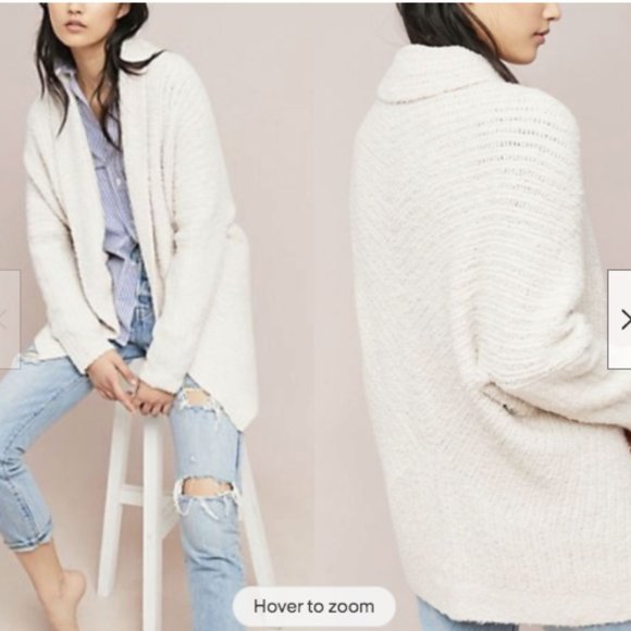 Anthropologie | Sweaters | Anthropologie Sleeping On Snow Cardigan ...
